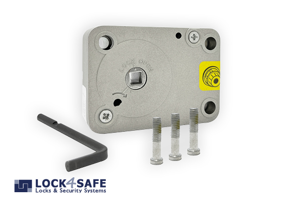 Mechanical Combination Lock With 3 Wheels